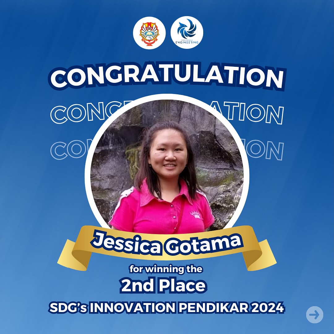 🎉🏆 Selamat Kepada Jessica Gotama 🏆🎉 Kami Mengucapkan Selamat Kepada