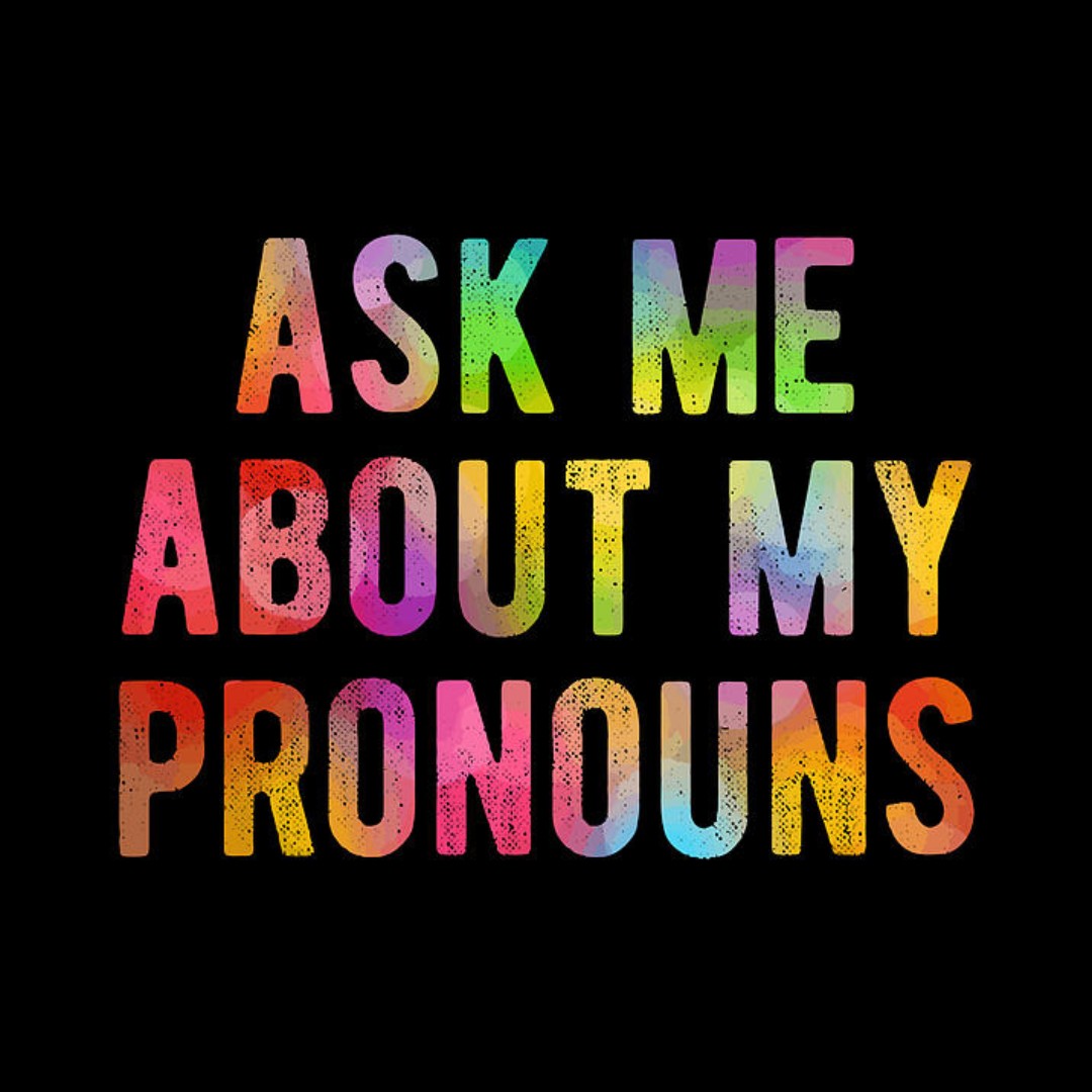 Brighton Epic Happy International Pronouns Day 💕🌈💕 Gender Pronouns