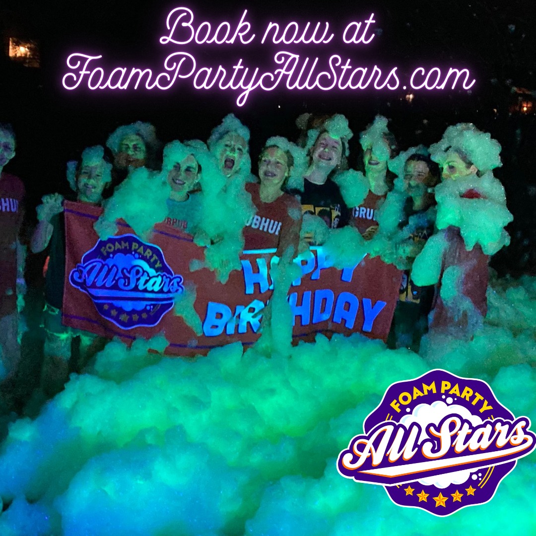 🌟 Foam Party All Stars Chicagolands Best Foam Parties Facebook