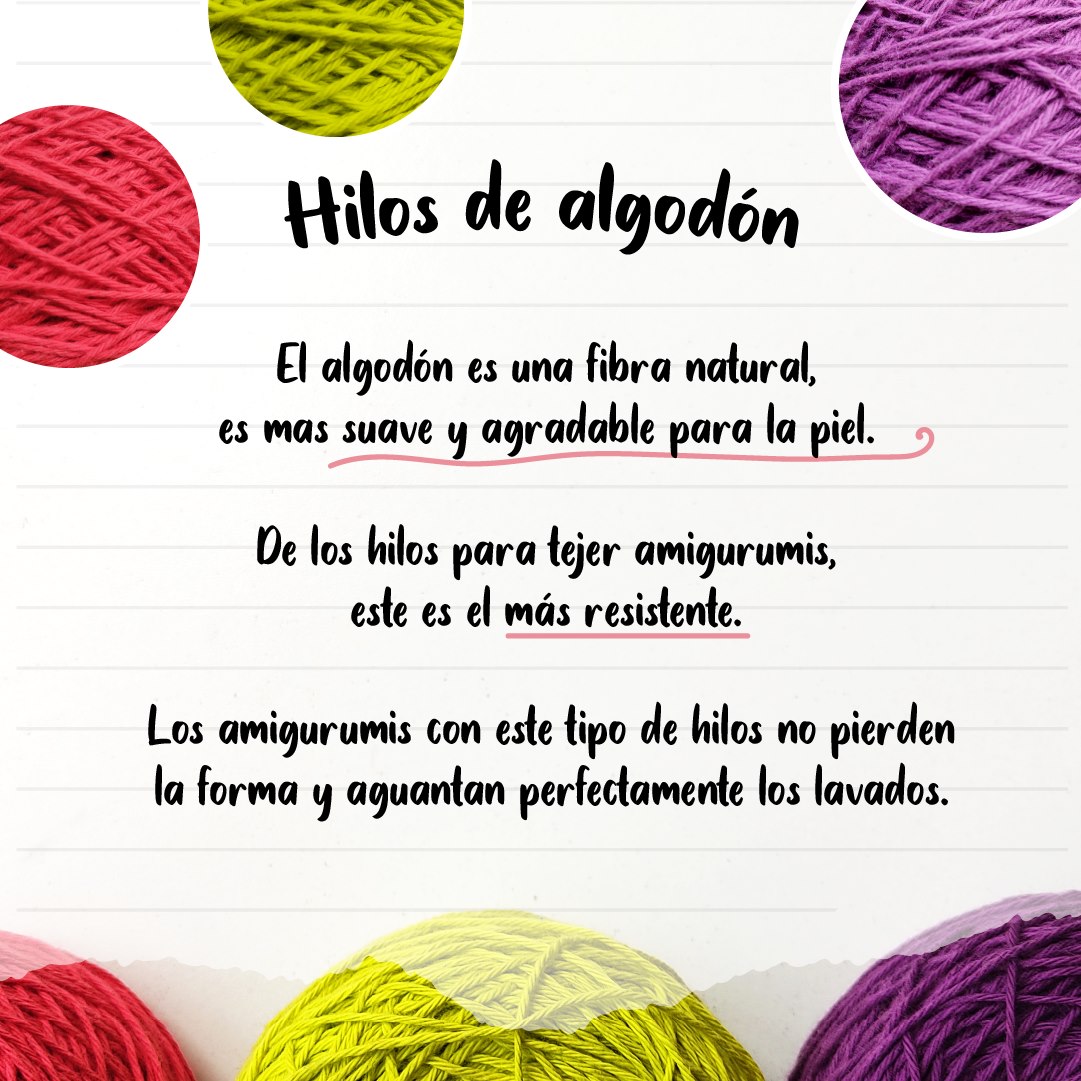 Pecosa ¿qué Hilo Es Mejor Para Tejer Amigurumis 🤔 Facebook