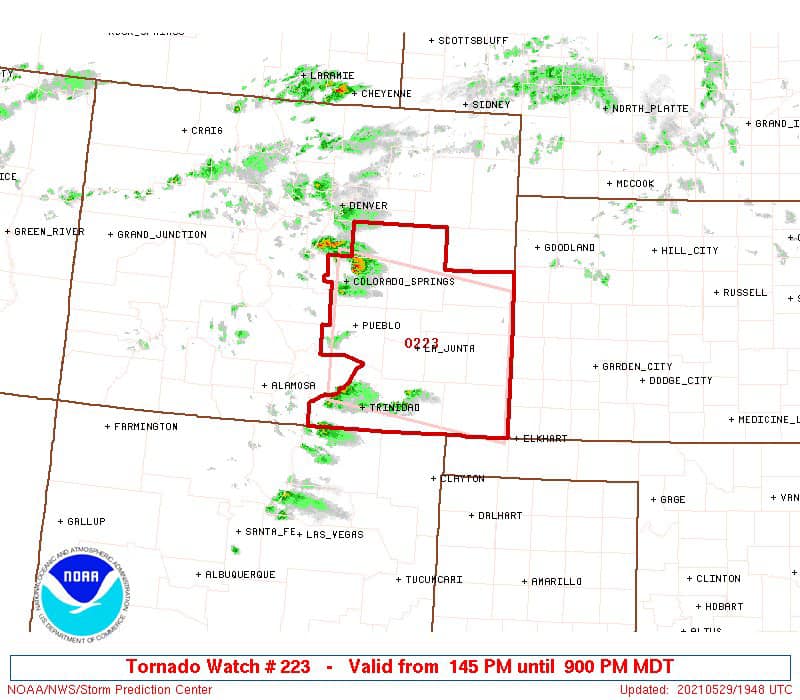 The NWS Storm Prediction... - Tornado Alley Weather Center | Facebook