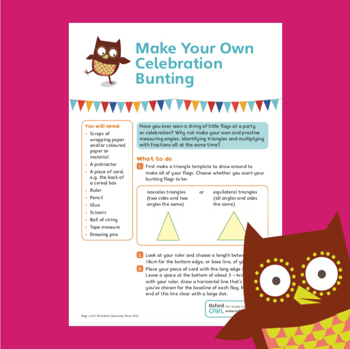 Oxford Owl - Get ready for a #Jubilee street party and...