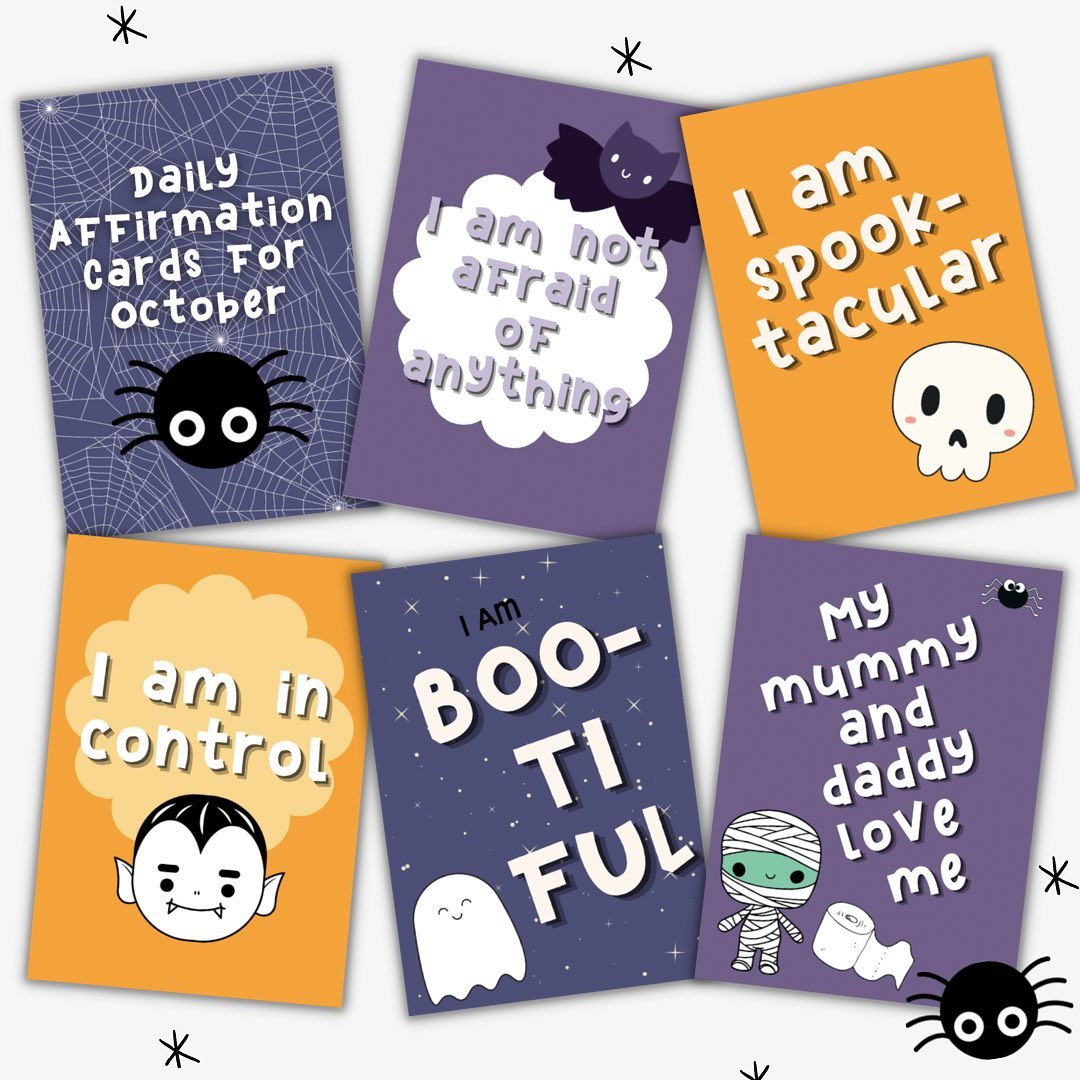 Our October affirmation cards are now... - Be Happy Resources