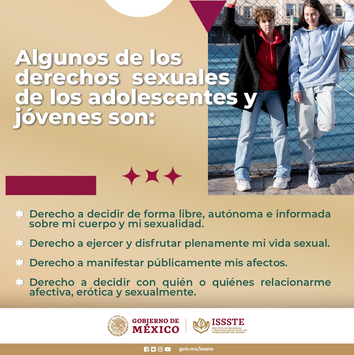 Issste Jalisco ¿conoces La Cartilla De Derechos Sexuales