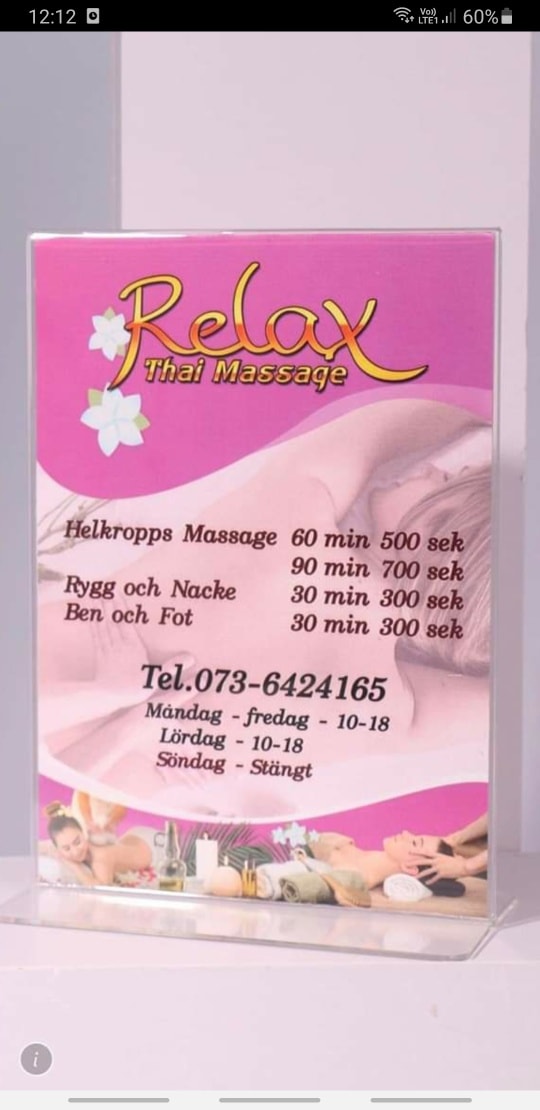 Lelax Thai Massage Avesta Home