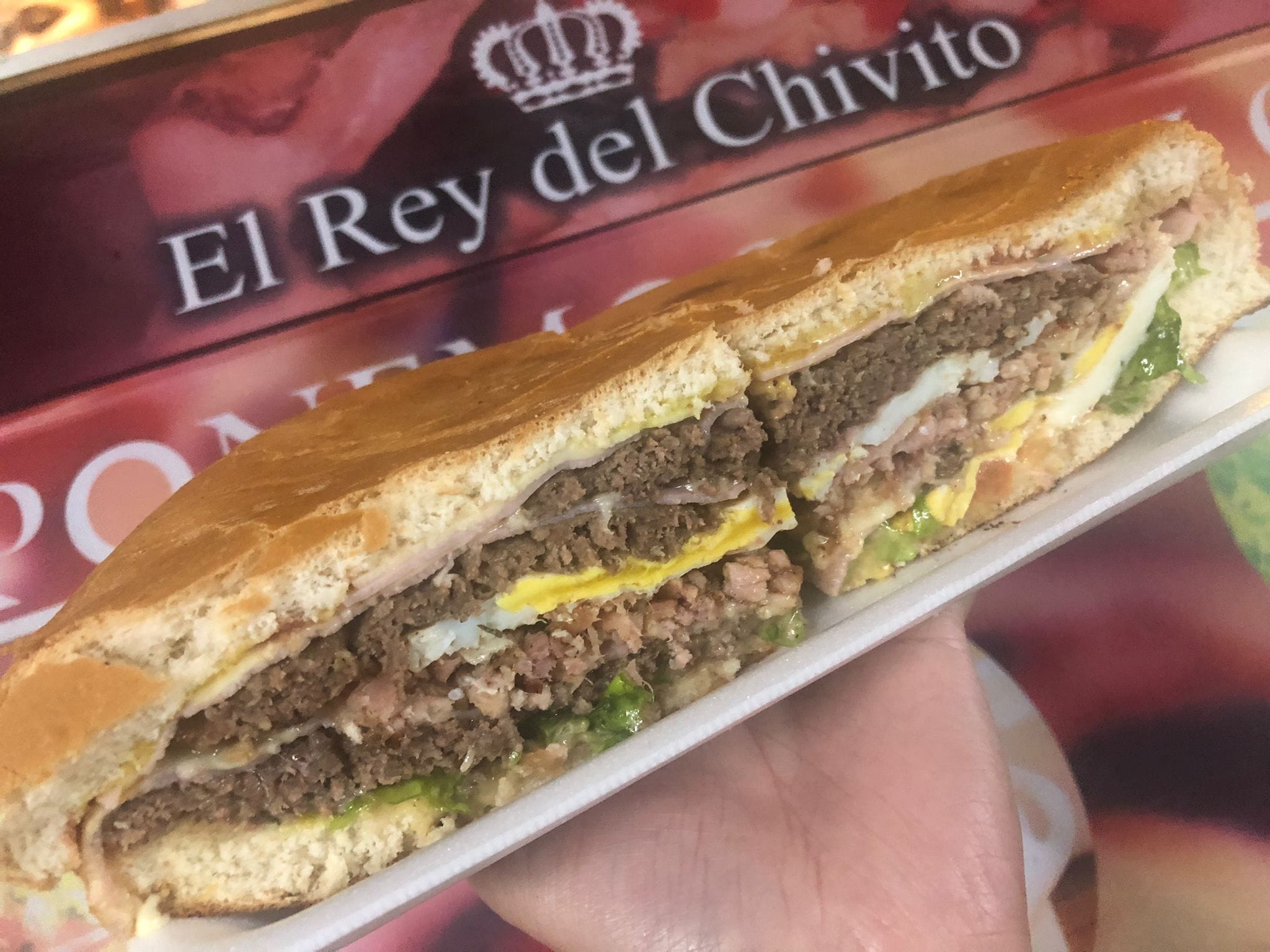 Xis Doble Por Dentro 😋🔥 Este Si Que El Rey Del Chivito