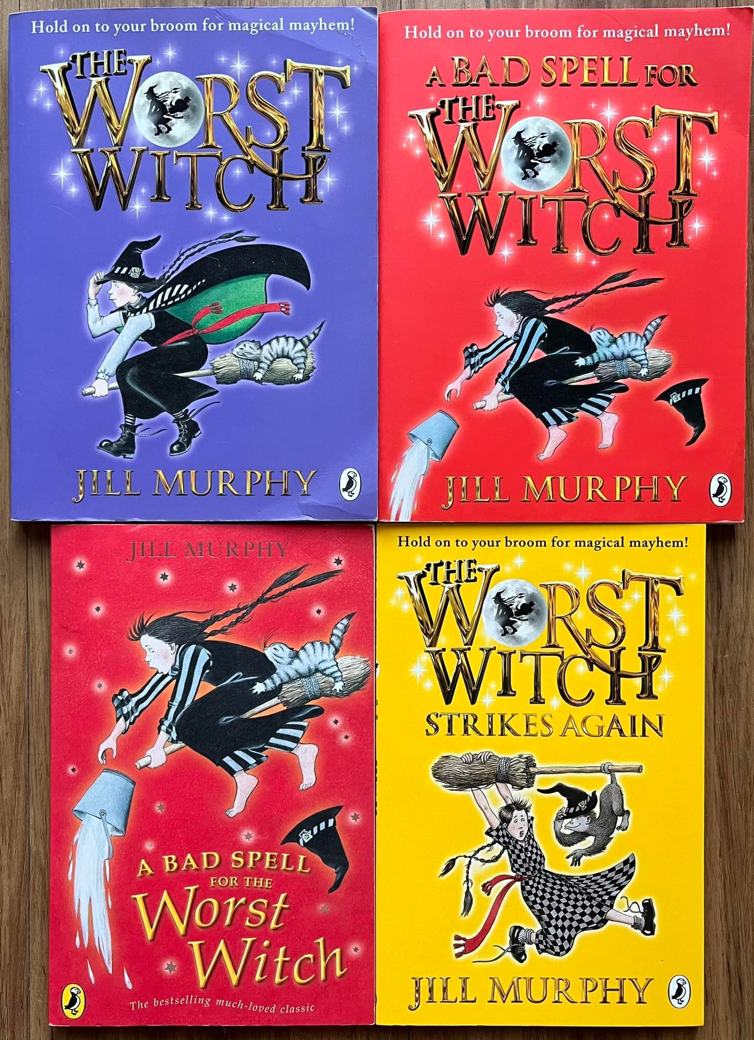 📚 ปกอ่อน สภาพดี-ดีมาก เซต The Worst Witch 💰 40-50 บาท / เล่ม 📦(ราคาไม่ ...