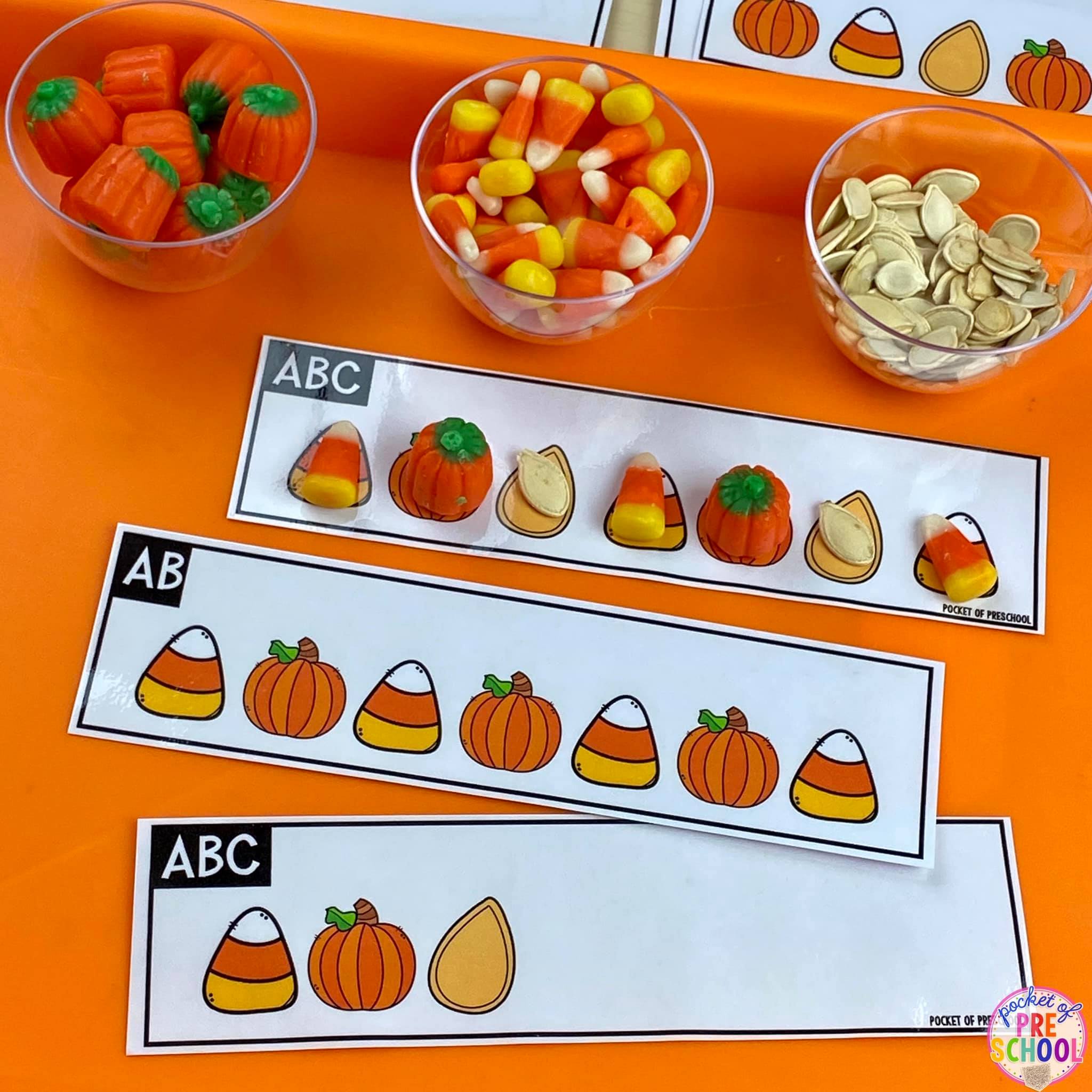 Hands-on pumpkin math centers!... - Pocket of Preschool
