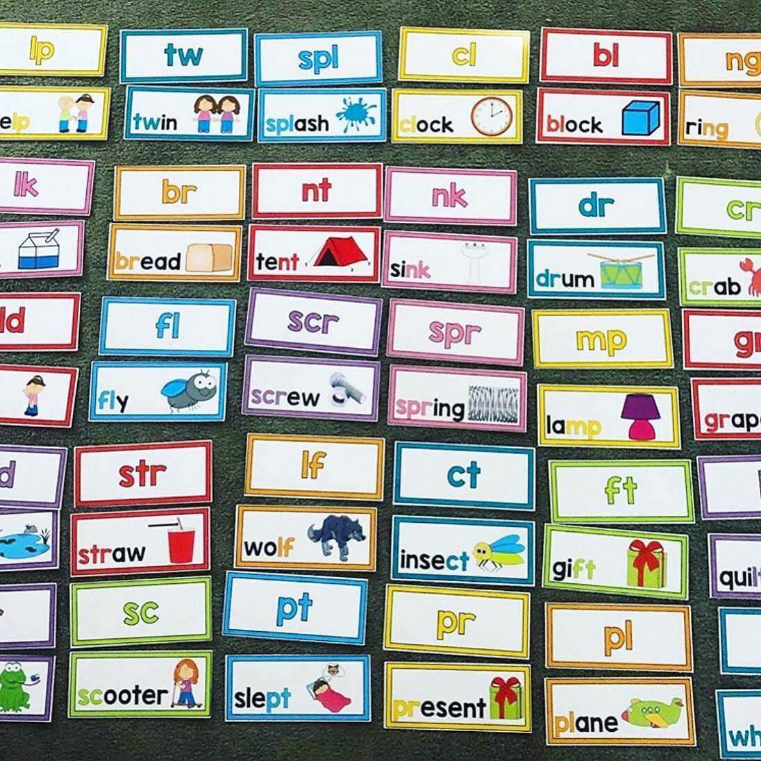 These Blends and Digraphs Cards are... - Tales From Miss D