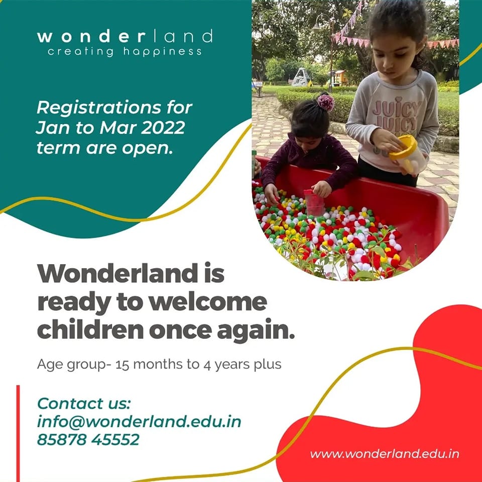 Wonderland... - Wonderland Early Learning Centre Pitampura