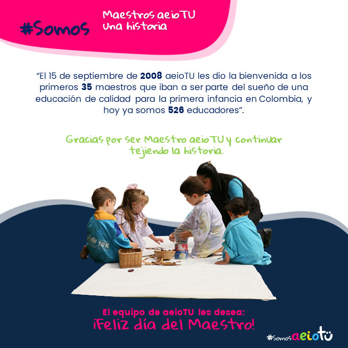 aeioTU - En aeioTU celebramos la semana del maestro. ¿Y tu... | Facebook