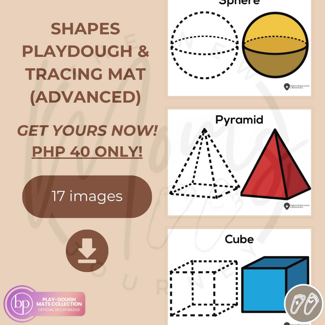 The New - 🌟 Introducing our Advanced Shapes Playdough & Tracing Mat ...