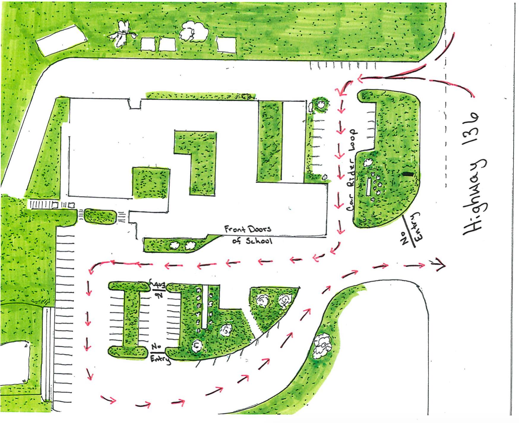 Here is the route for our... - Naomi Elementary School | Facebook