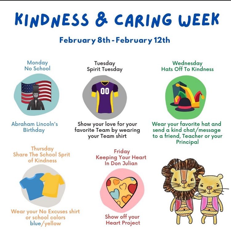Let’s celebrate Kindness!... - Don Julian Elementary | Facebook