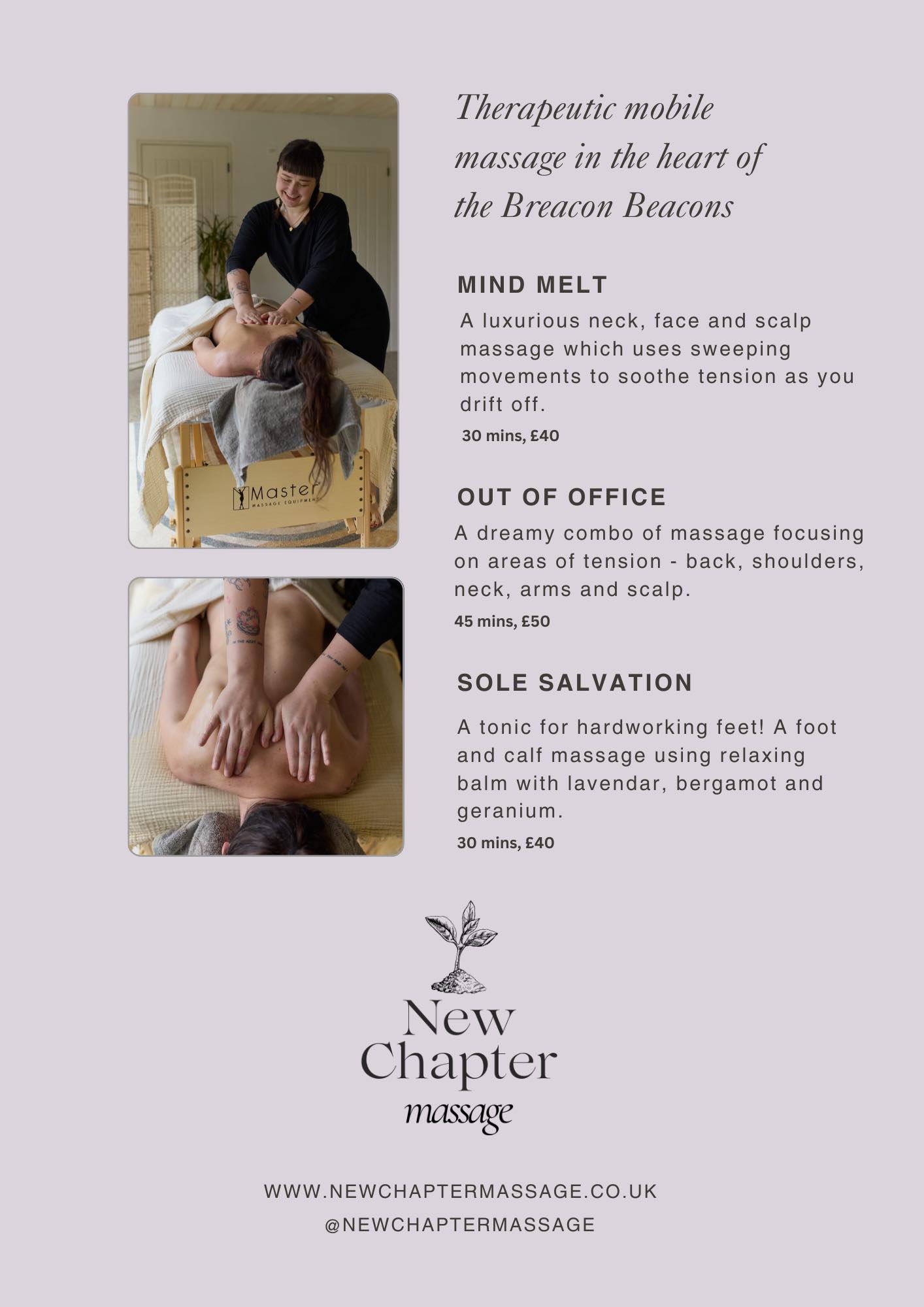 New Chapter Massage