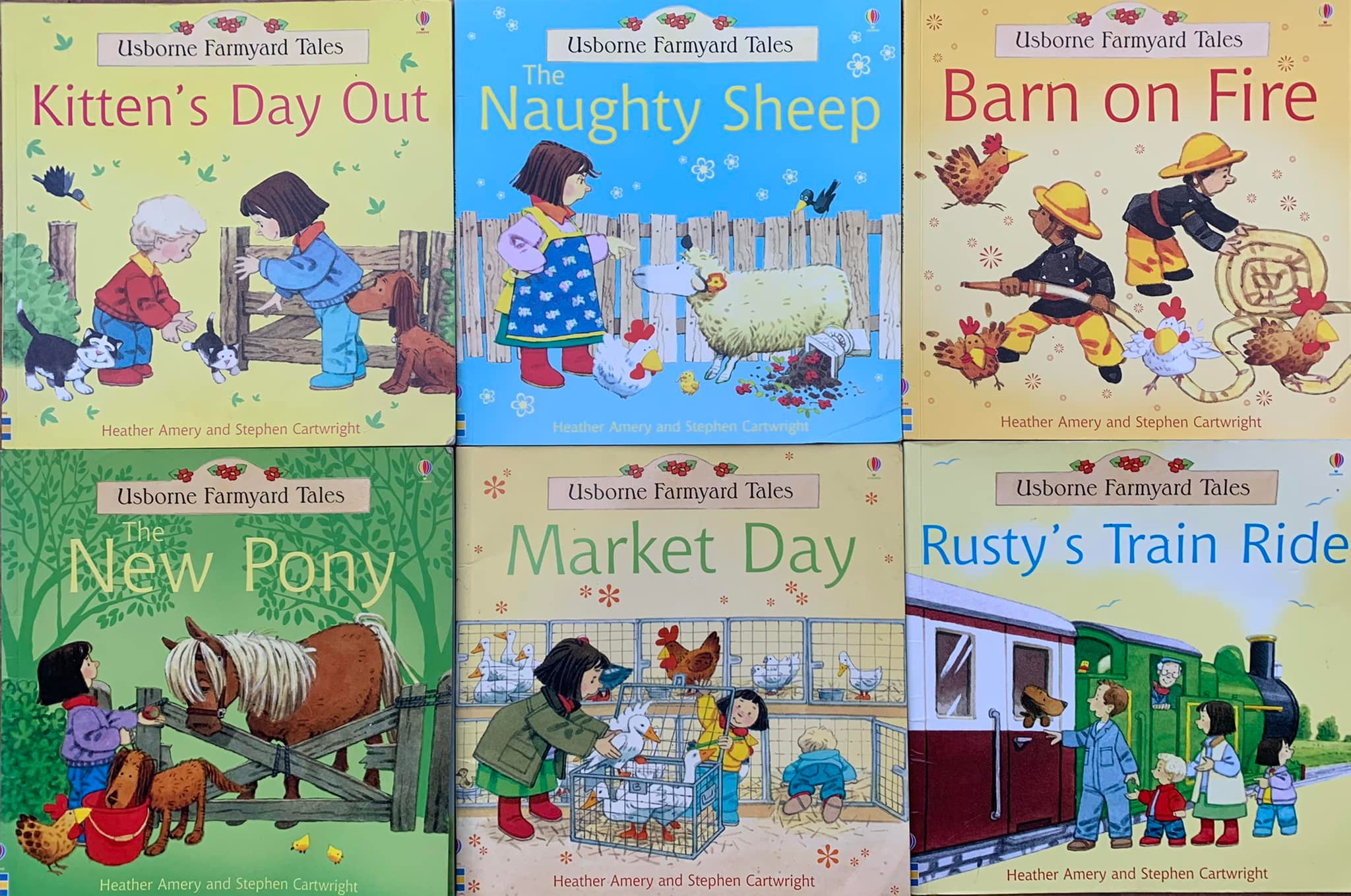 📚 ปกอ่อน สภาพดีมาก Usborne Farmyard Tales 💰 60 บาท/เล่ม #5แถม1 📦 (ราคา ...
