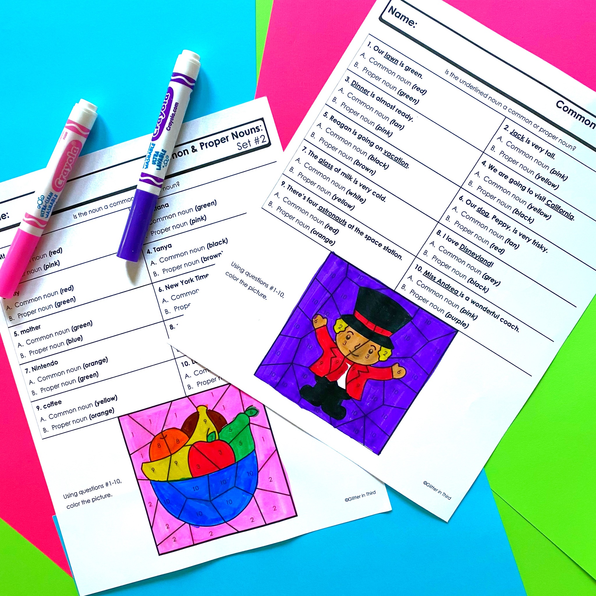 The brand-spanking new GRAMMAR... - Glitter in Third