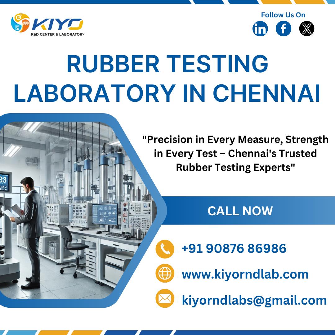 🚀 Ensuring Rubber Product Kiyo Randd Center And Laboratory
