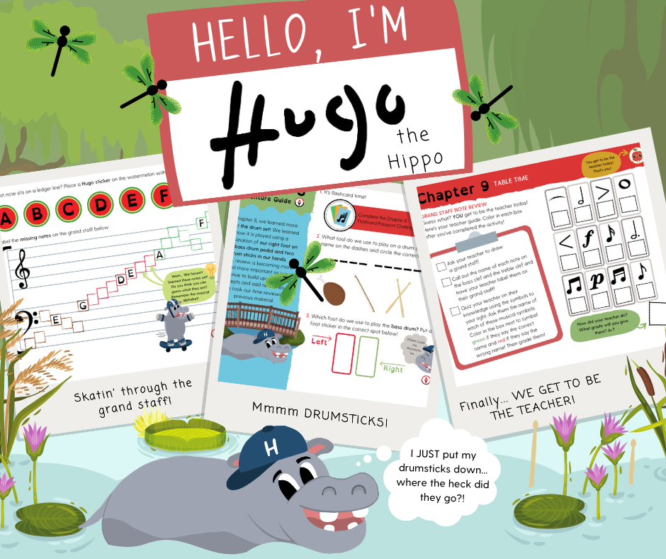 Say hello to Hugo the Hippo... - Expressions Music Academy
