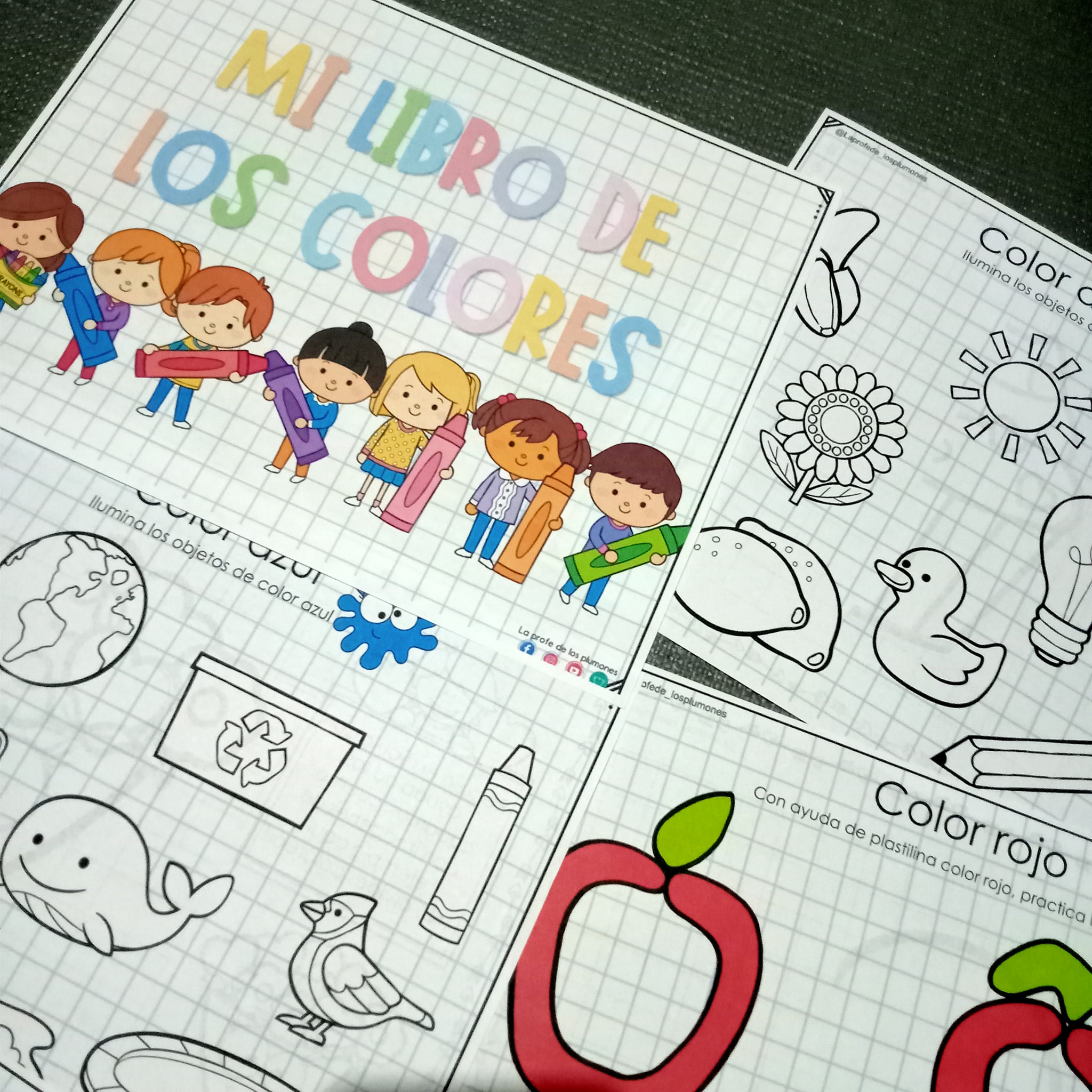 🟠 Mi libro de los colores 🟡... - La profe de los plumones | Facebook