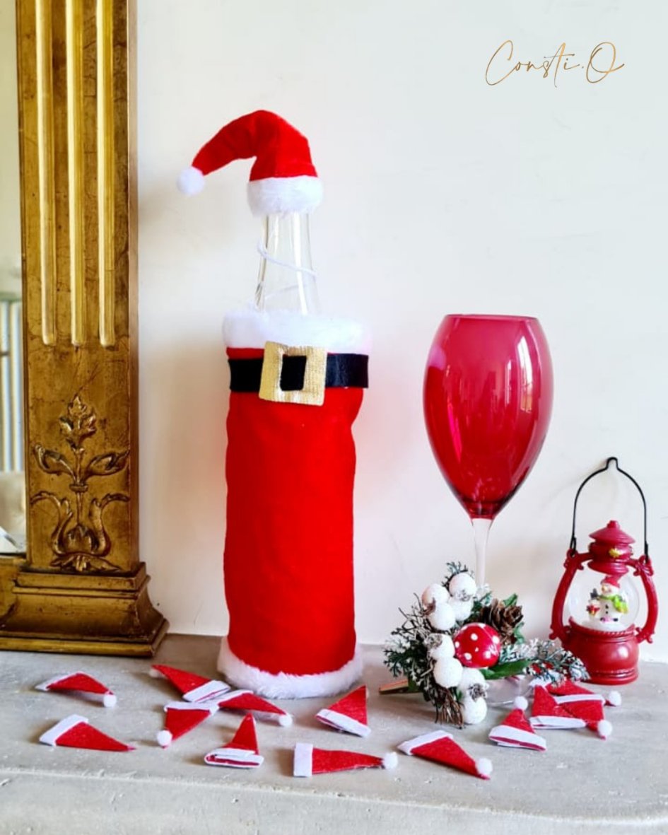 Consti.O - 🎅🏼 Habillez vos bouteilles en costume de Noël 🎅🏼 Coucou, je ...