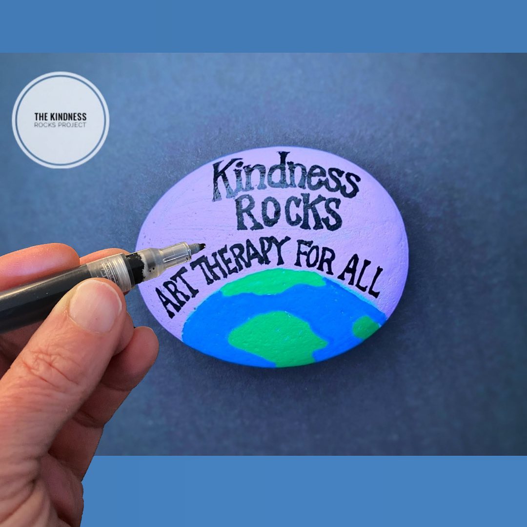 Creating #KindnessRocks is a... - The Kindness Rocks Project