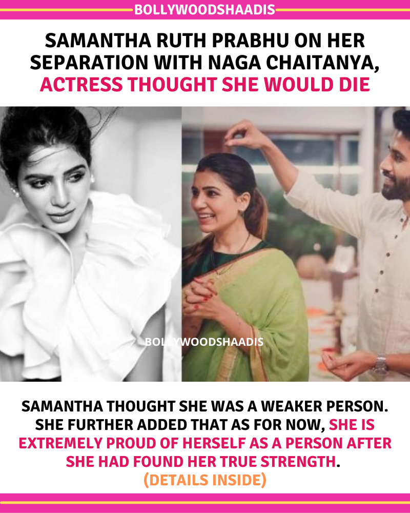 Samantha Ruth Prabhu Opened Up 8462