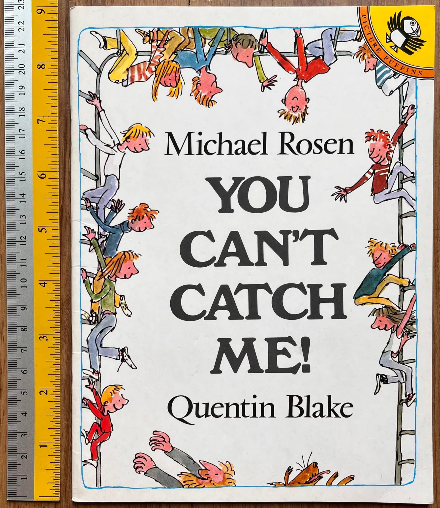 📚 ปกอ่อน สภาพดี You Can't Catch Me 💌 บทกวี ผลงาน #MichaelRosen ...