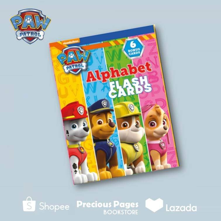 Paw Patrol Alphabet Flash Cards P100... - Easy to Learn Books