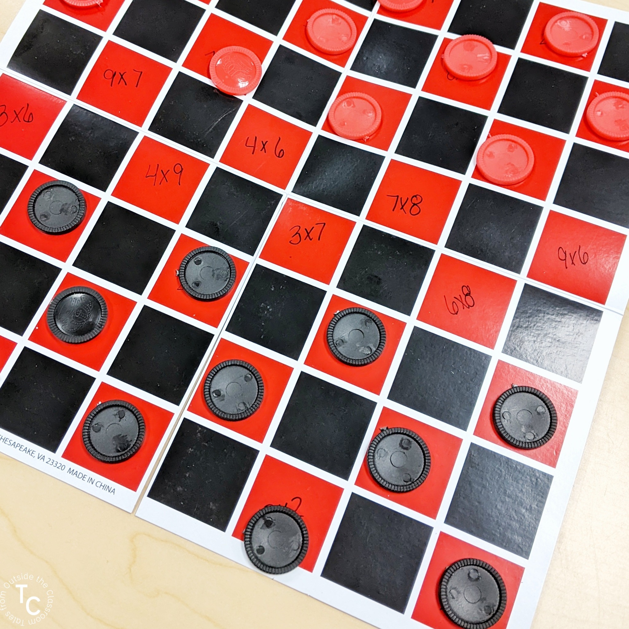 I love to use Checkers... - Tales from Outside the Classroom