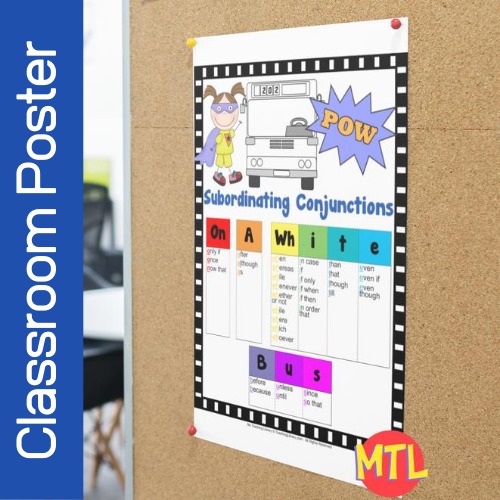 New resource: Subordinating... - My Teaching Library