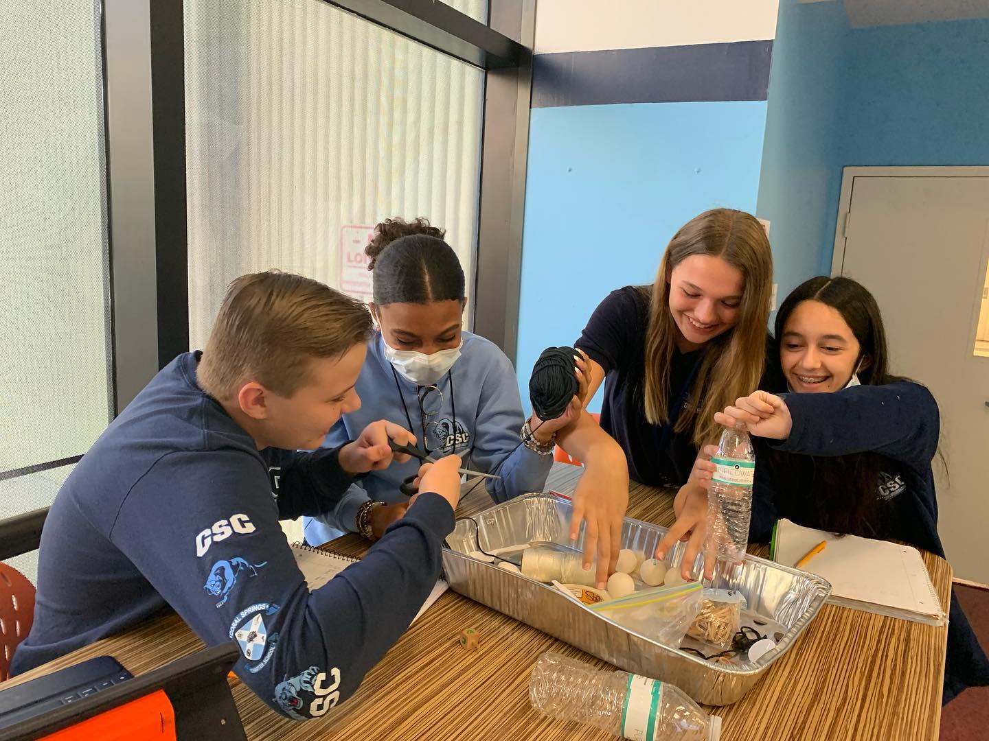 7th graders in Mr.... - City of Coral Springs Charter School