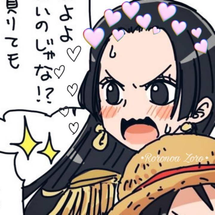 ᴘɪʀᴀᴛᴇ ʜᴜɴᴛᴇʀ Luffy X Boa Hancock Matching Icons･♡