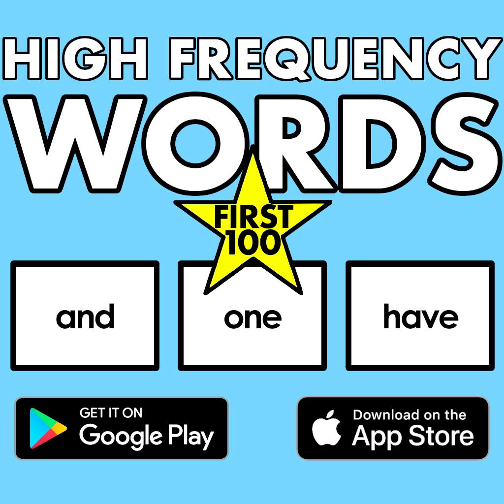 High Frequency Words - High Frequency Words - First 100 Sight Words. No ...