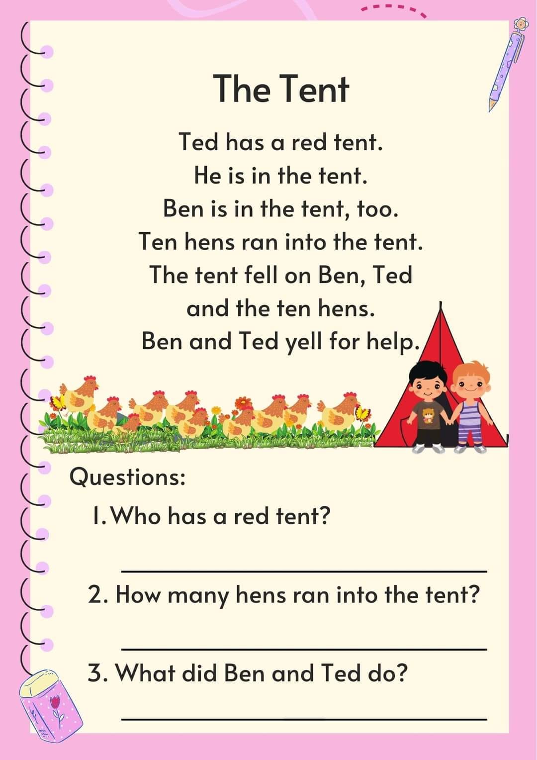 Education - READING BOOKLET SELECTION 1-26 SOFTCOPY HERE: https://bit ...
