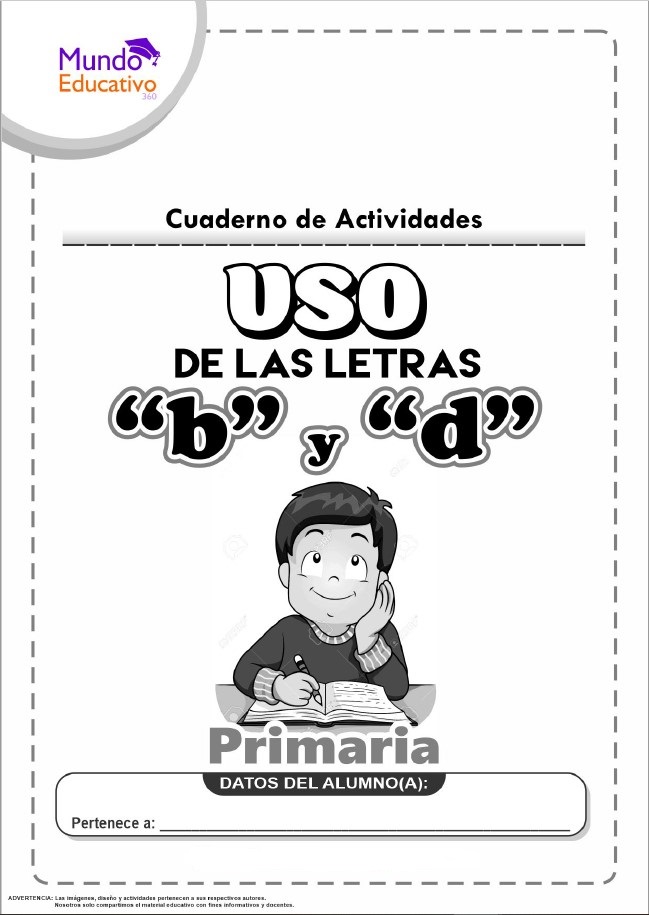Cuaderno USO de las letras B - D... - Mundo Educativo 360 | Facebook