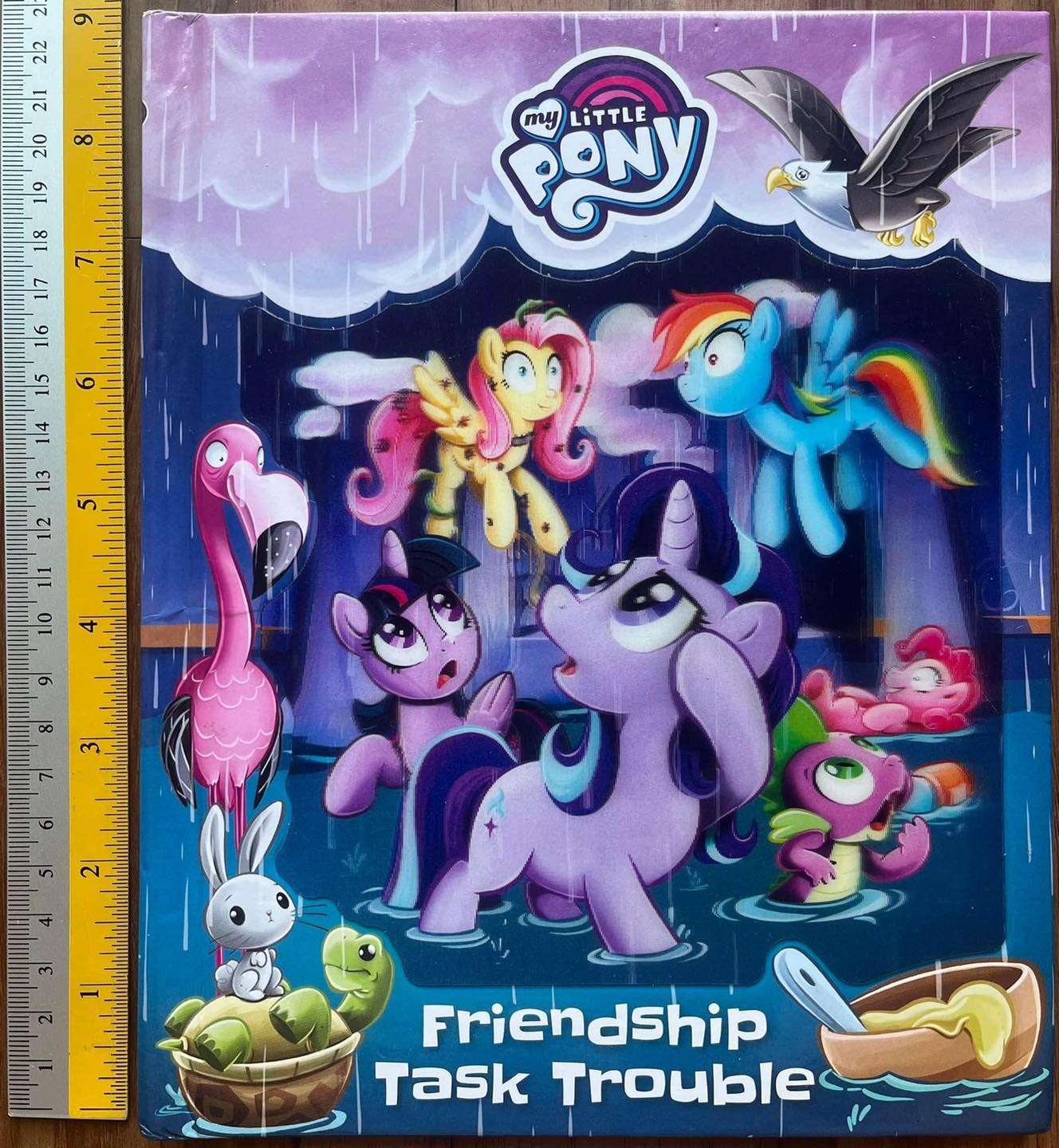 📚 ปกแข็ง 3 มิติ สภาพดีมาก My Little Pony : Friendship Task Trouble 💰 85 ...