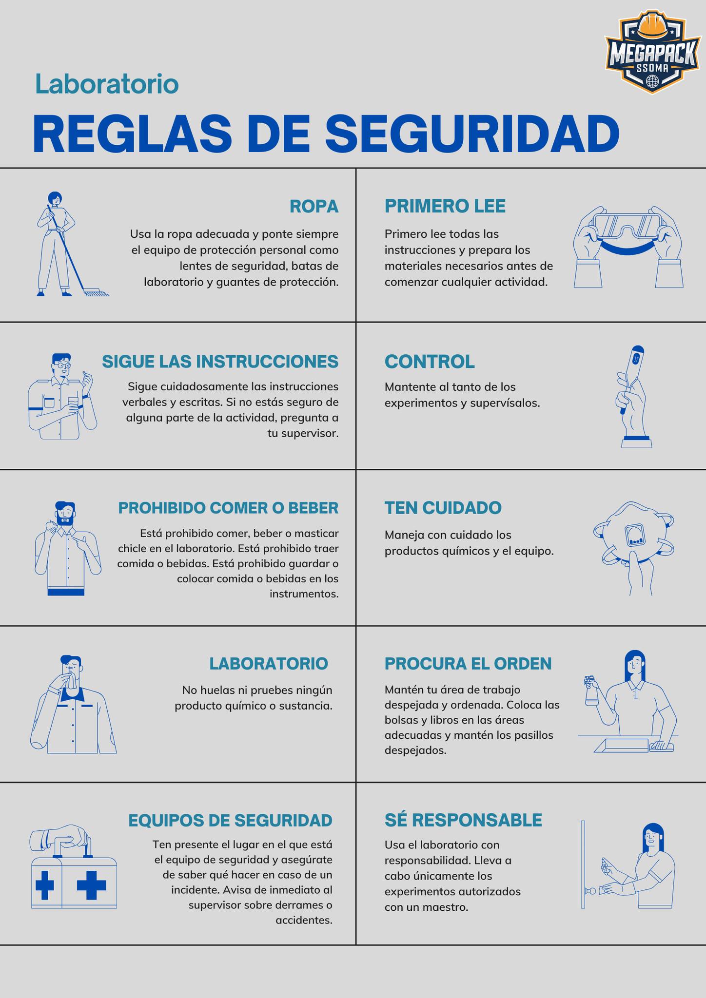 Documentos - 🧪 ¡Tu seguridad en el laboratorio es lo primero! 🔬⚠️ Sigue ...