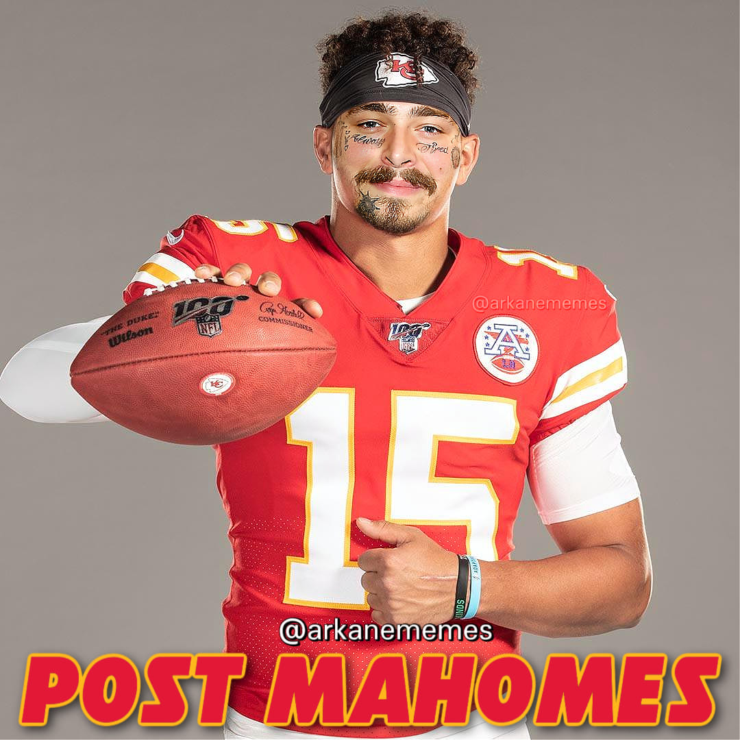 Arkanememes Post Malone X Patrick Mahomes 0514