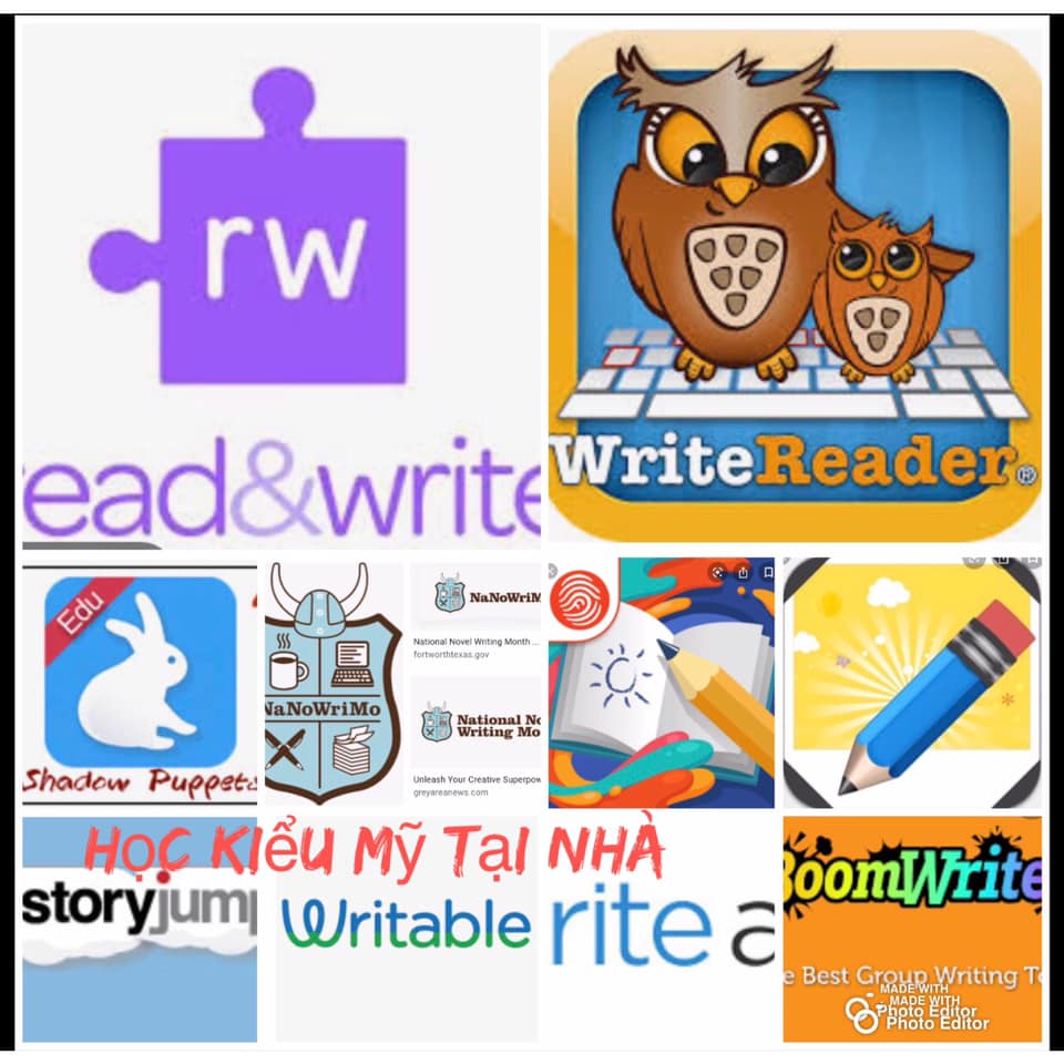 Học kiểu Mỹ tại nhà - 21 WRITING APPS AND WEBS- 21 TRANG WEB VÀ ỨNG ...
