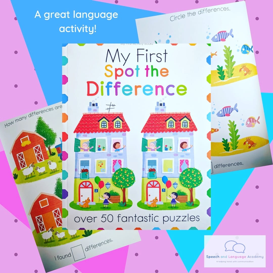 🔎🔎 Spot the difference is... - Speech and Language Academy