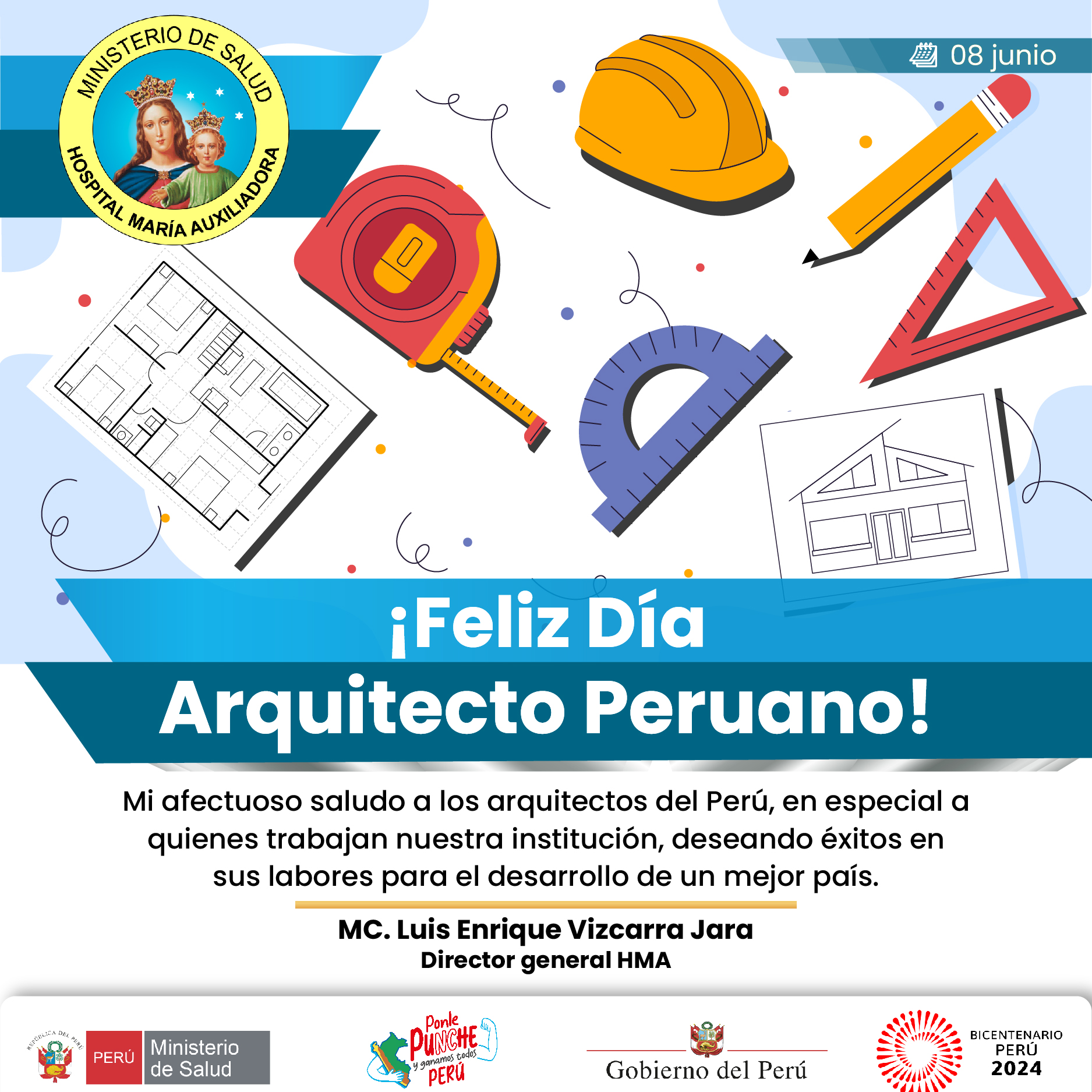 #HMACuidamosT... - Hospital María Auxiliadora - Página Oficial