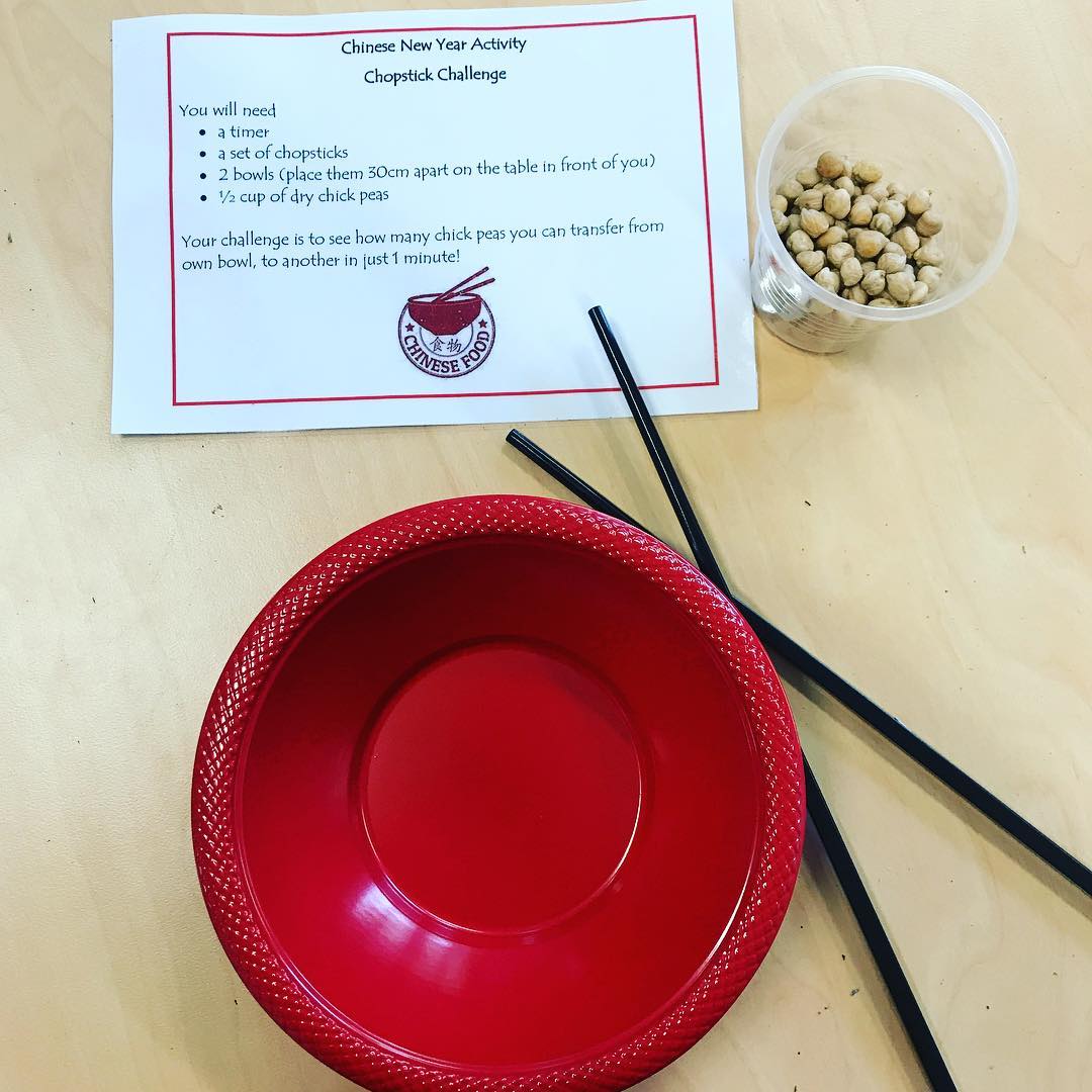 Our - The kids loved the chopstick challenge, one of our Chinese New ...