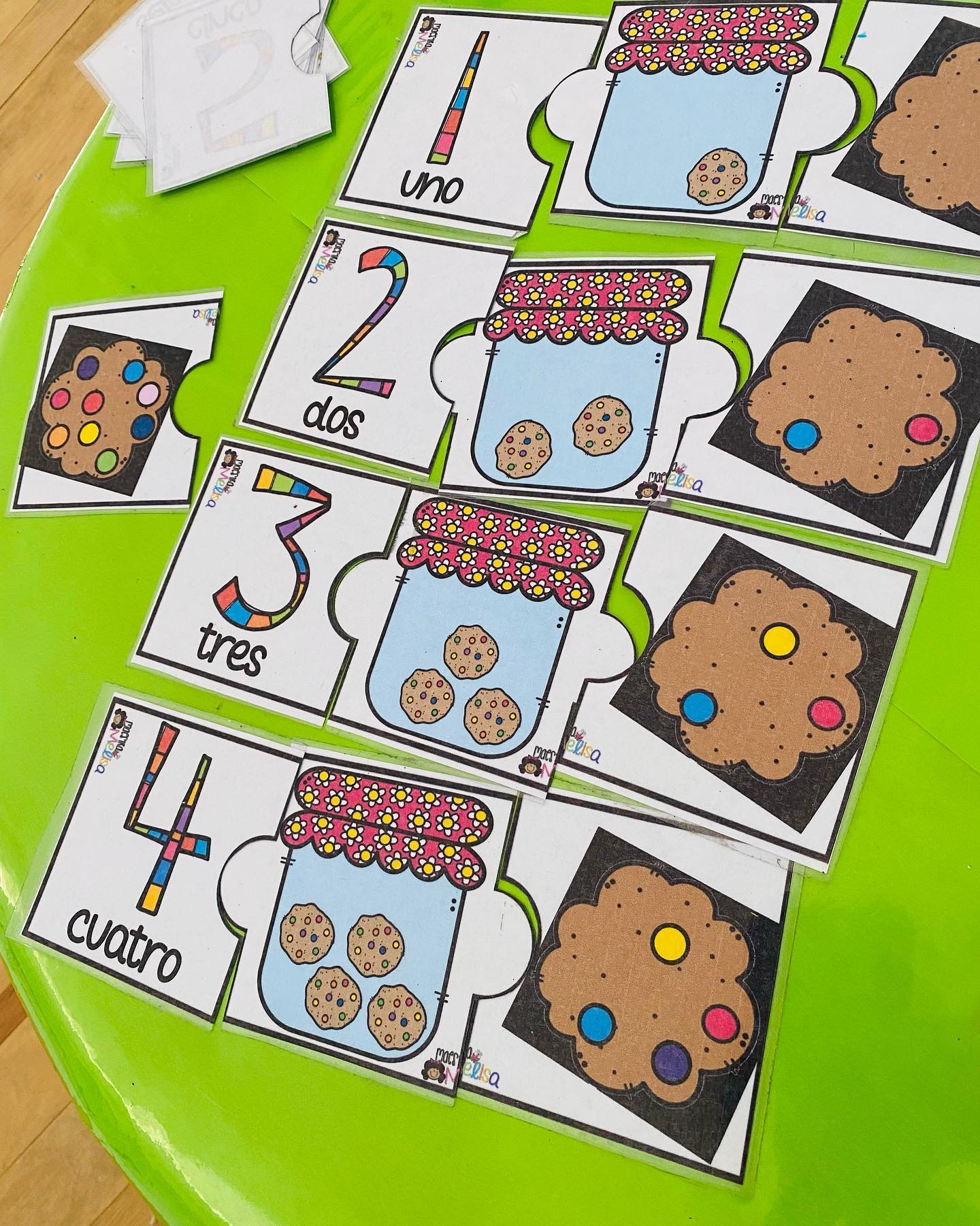 🔴Conteo🔴 #galletas #conteo... - Aprender es Divertido