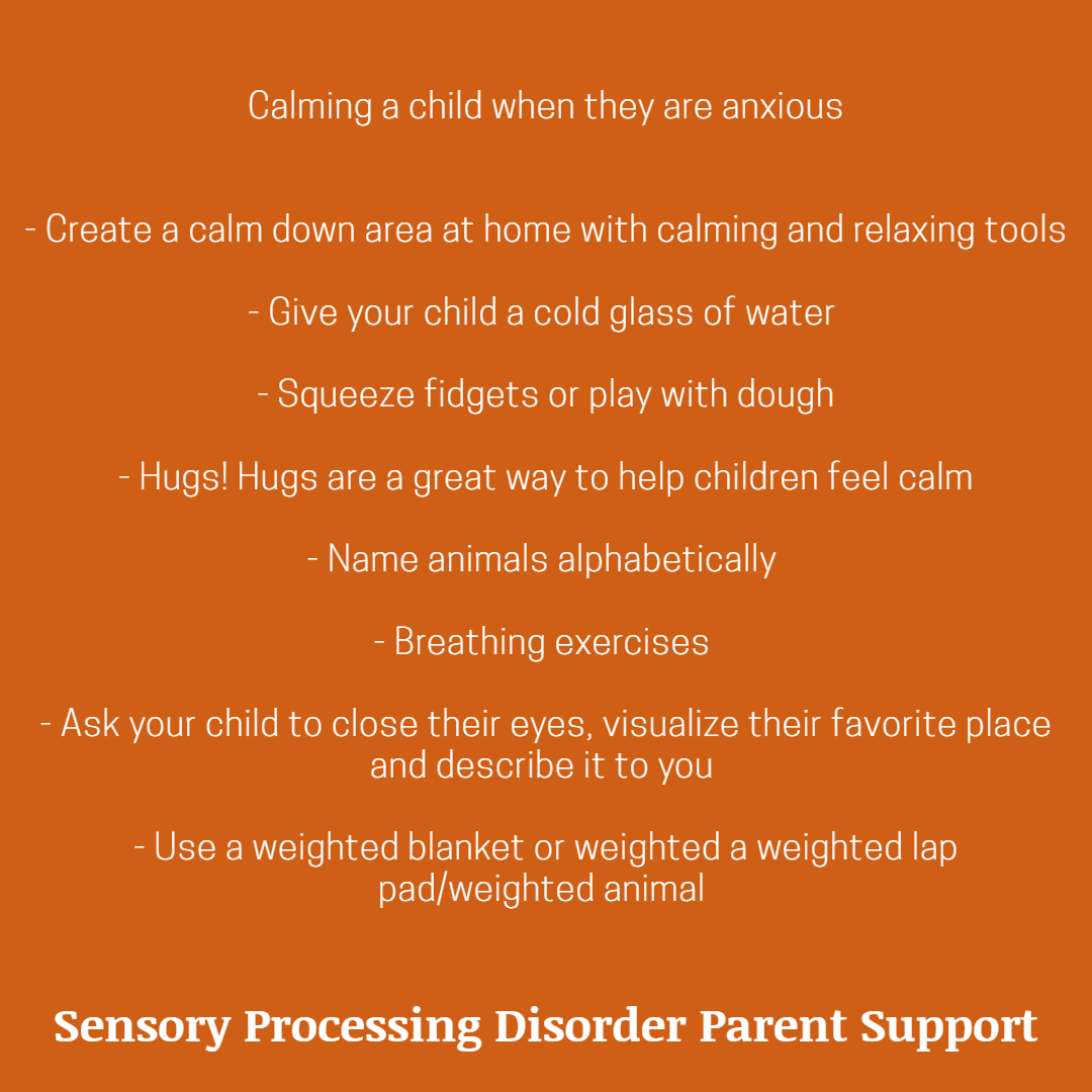 Calming a child when they are anxious - Create a calm down area at home ...
