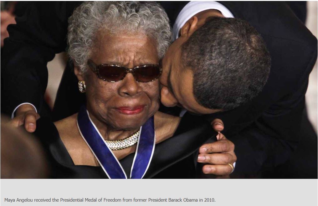 Arklan - Black History Month - Biography - Maya Angelou, Poet, 1928 ...