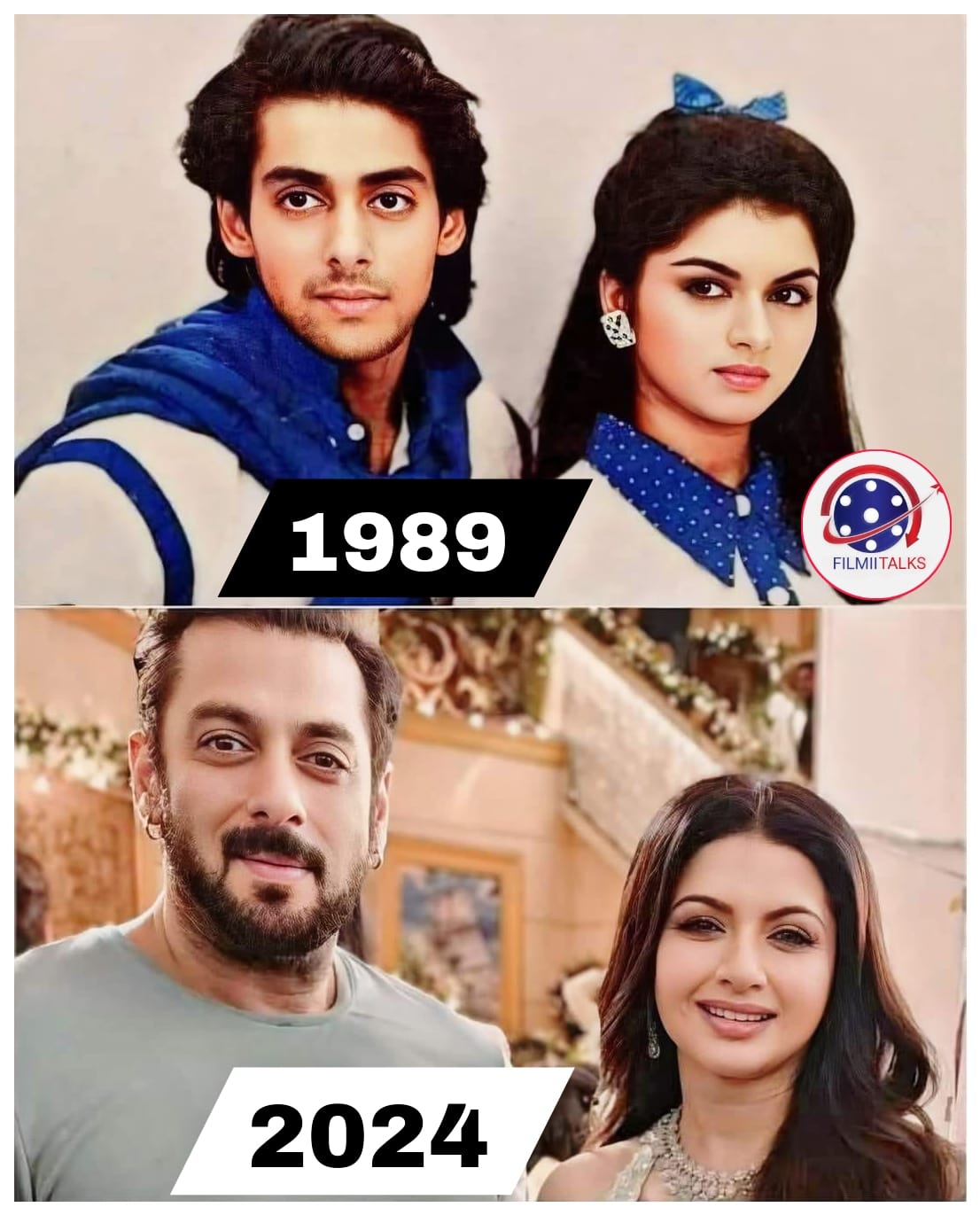 Filmiitalks Salman Khan And Bhagyashree From 1989s Maine Pyar Kiya