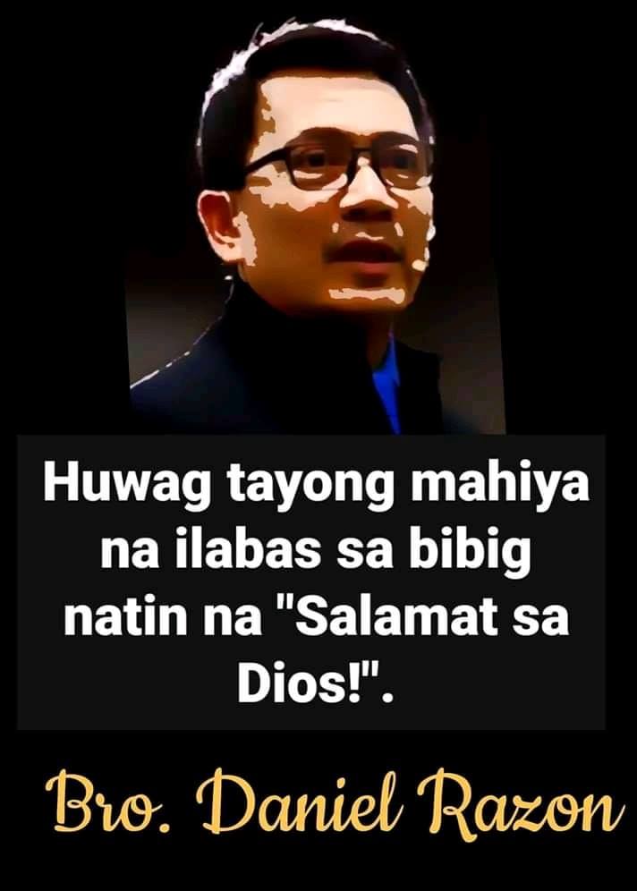 Huwag Tayong Mahiya Na Ilabas Sa Biblical Reality Ph