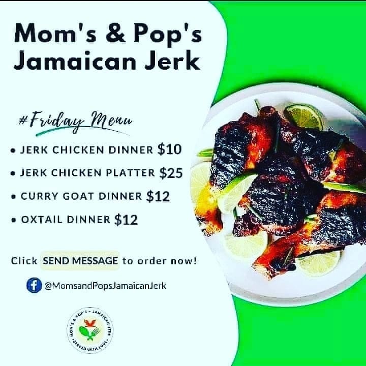 Happy Friday We Have Dinner Moms And Pops Jamaican Jerk