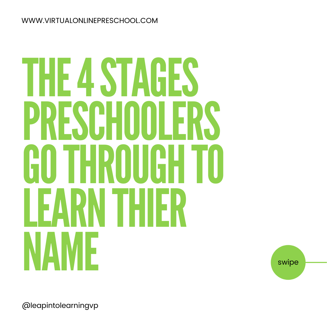 A preschooler... - Leap Into Learning Virtual Preschool